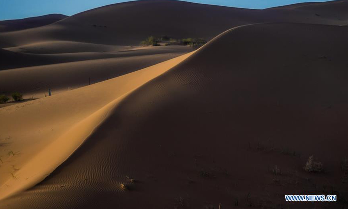 Scenery of Tengger Desert in Inner Mongolia - Global Times