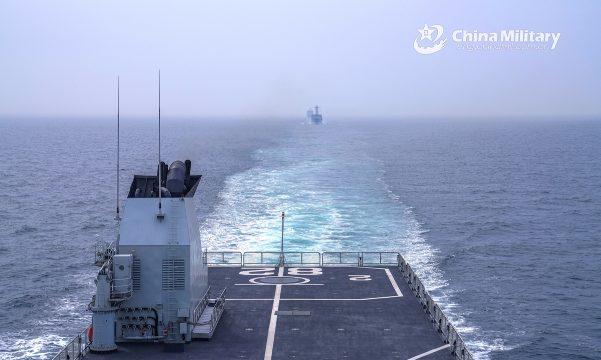 Maritime realistic training held in China's Yellow Sea - Global Times