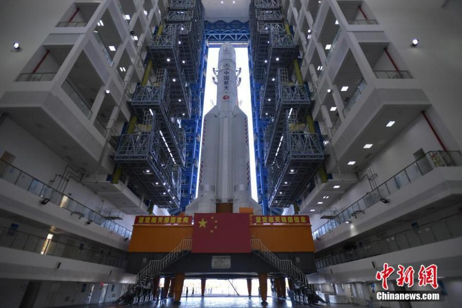 Carrier rocket arrives at launch pad to lift China's Tianwen 1 Mars ...