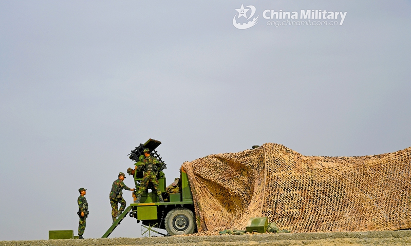 Simulated force-on-force engagements in Gobi desert - Global Times