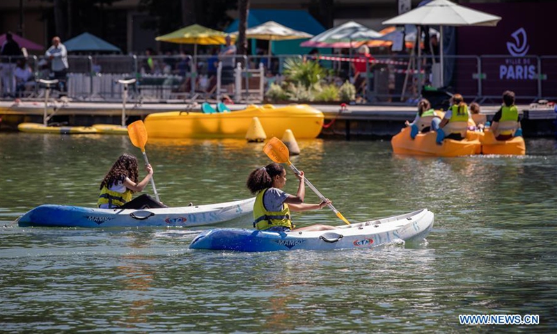 Paris Plages city beach event held in France - Global Times