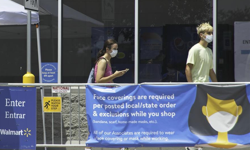 Walmart and Sam's Club shoppers in US required to wear face coverings ...
