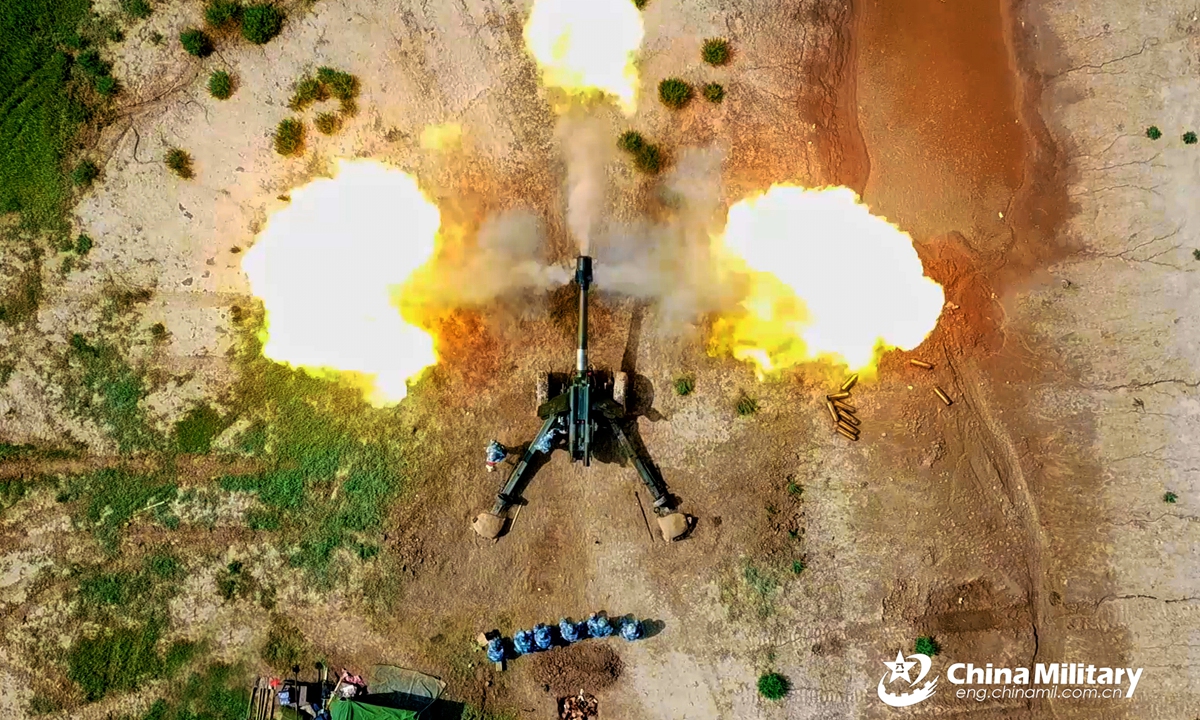 Marines fire with full force - Global Times