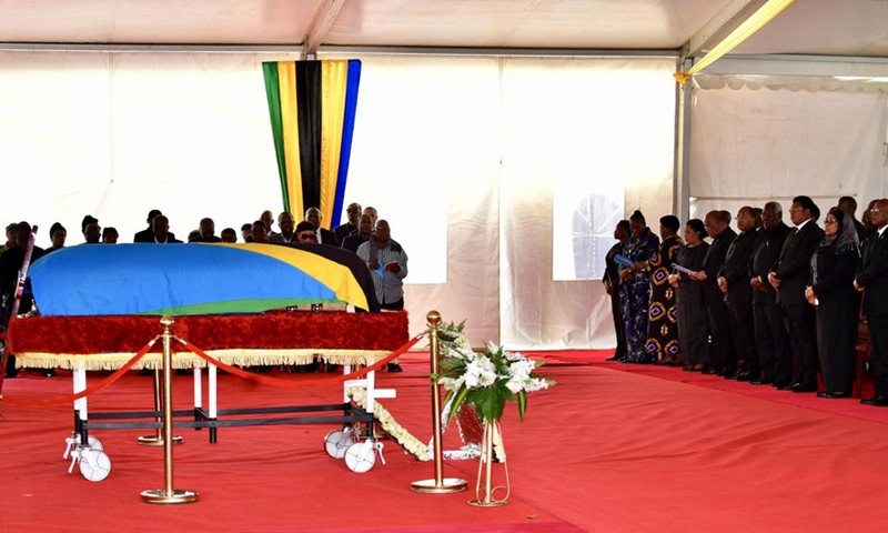 Tanzanians pay tribute to former president Mkapa - Global Times