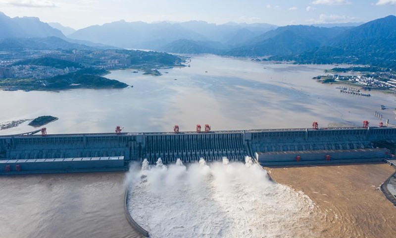 Floodwater discharged from Three Gorges Dam in Hubei - Global Times