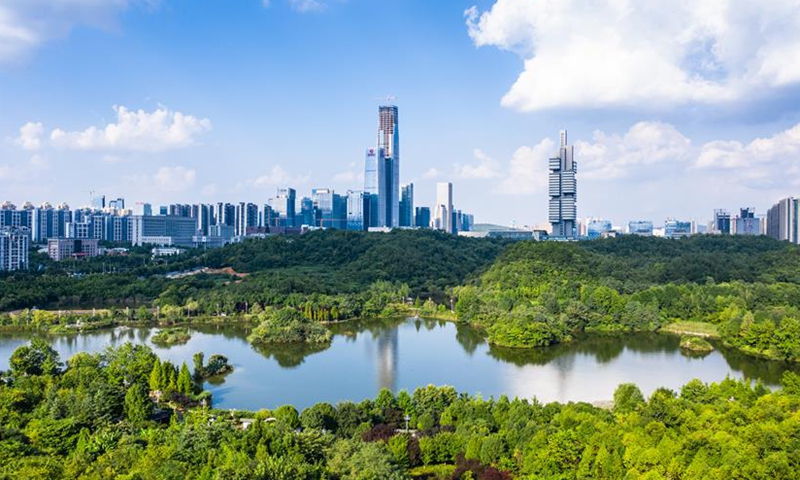 Scenery of Guanshan Lake Park in Guiyang, Guizhou - Global Times