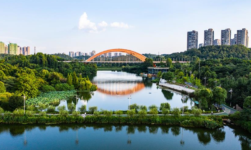 Scenery of Guanshan Lake Park in Guiyang, Guizhou - Global Times