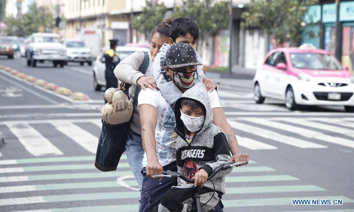 Daily life in Mexico City amid COVID-19 pandemic - Global Times