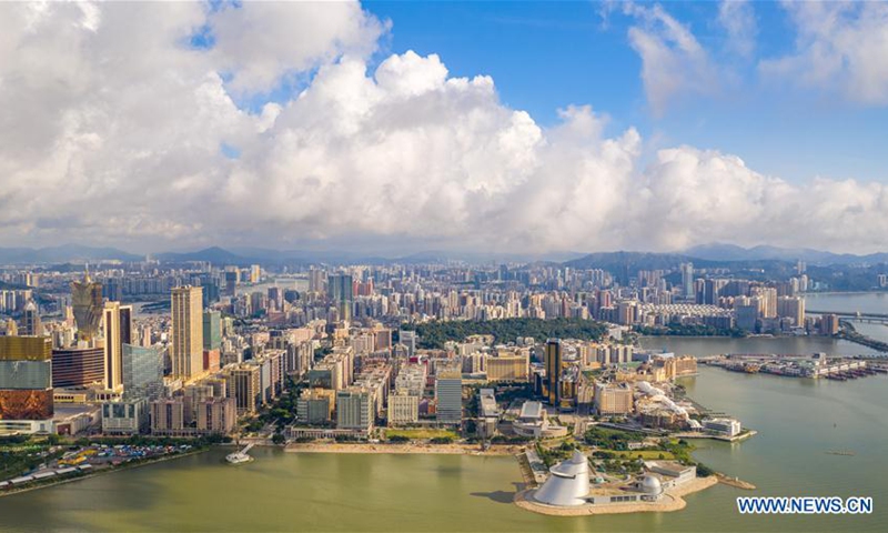 Aerial view in Macao, S China - Global Times