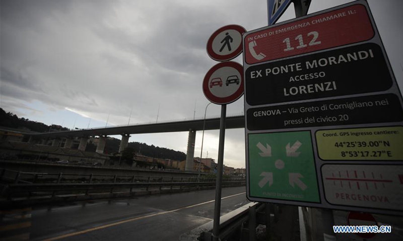 Italy inaugurates new Genoa bridge two years after collapse - Global Times
