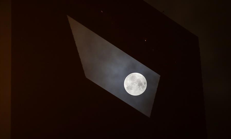 Full moon seen in Chinese cities - Global Times