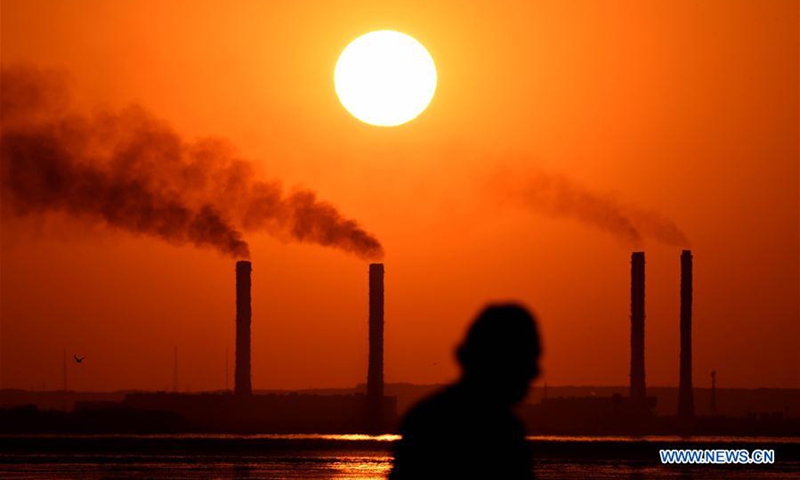 Sunset view in Kuwait City, Kuwait - Global Times