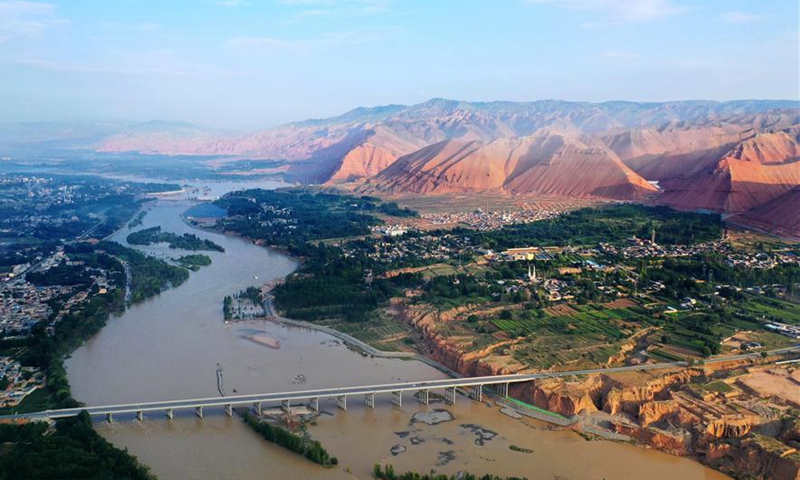 Scenery in upper stream of Yellow River in Qinghai - Global Times