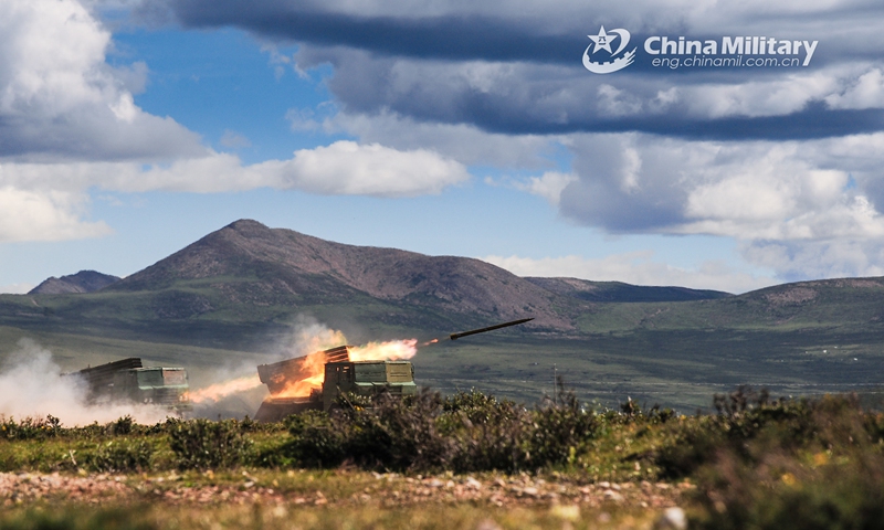 Rocket launchers fire on plateau - Global Times