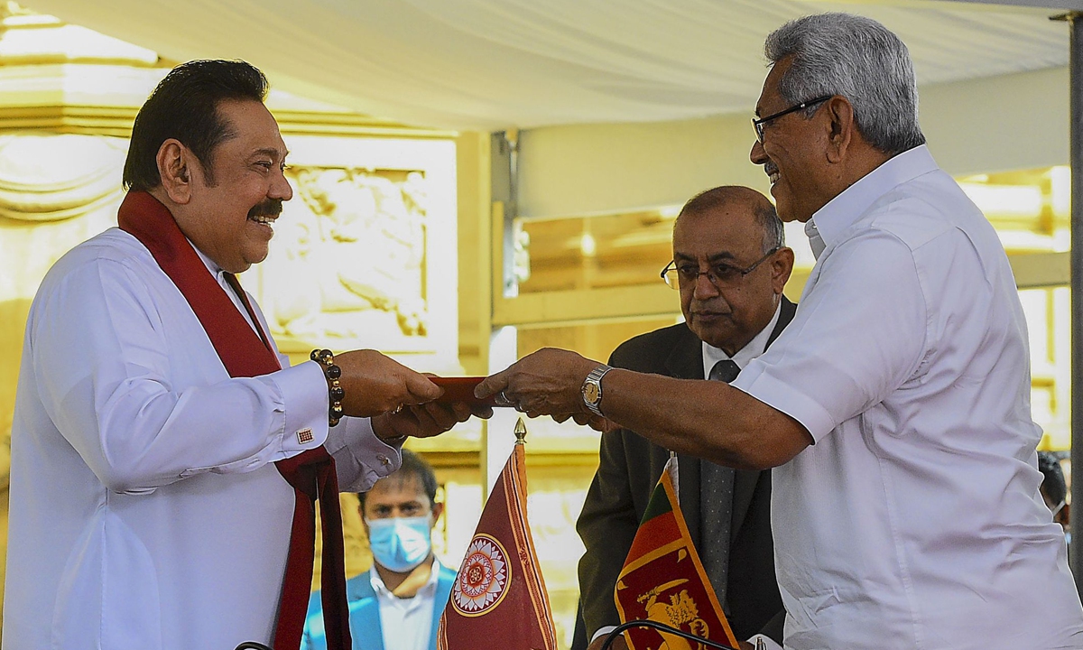 Rajapaksa returns - Global Times