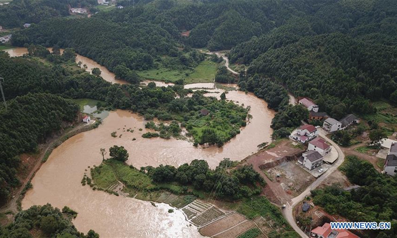 Pingjiang County in China's Hunan hit by torrential rains - Global Times