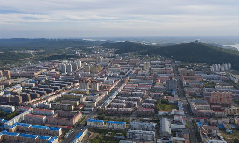Aerial view of Fuyuan City in Heilongjiang, NE China - Global Times