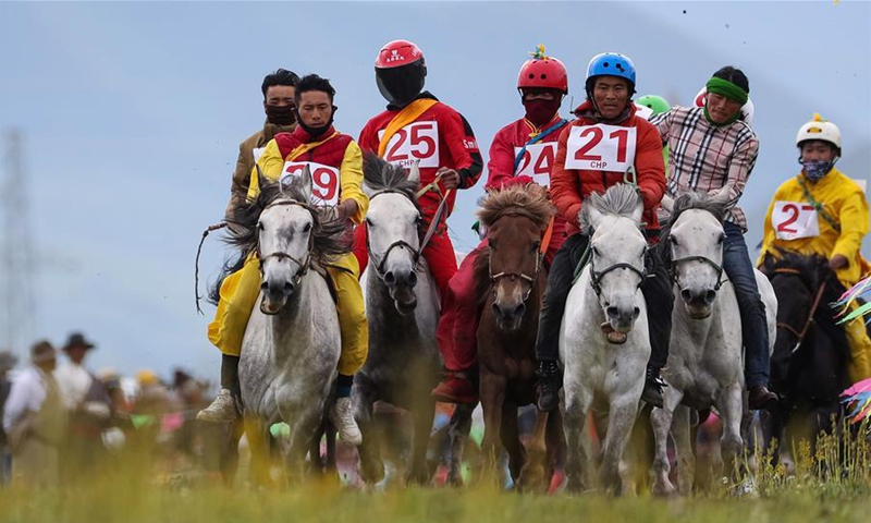 Jinma nomadic cultural festival held in Sertar County, SW China ...