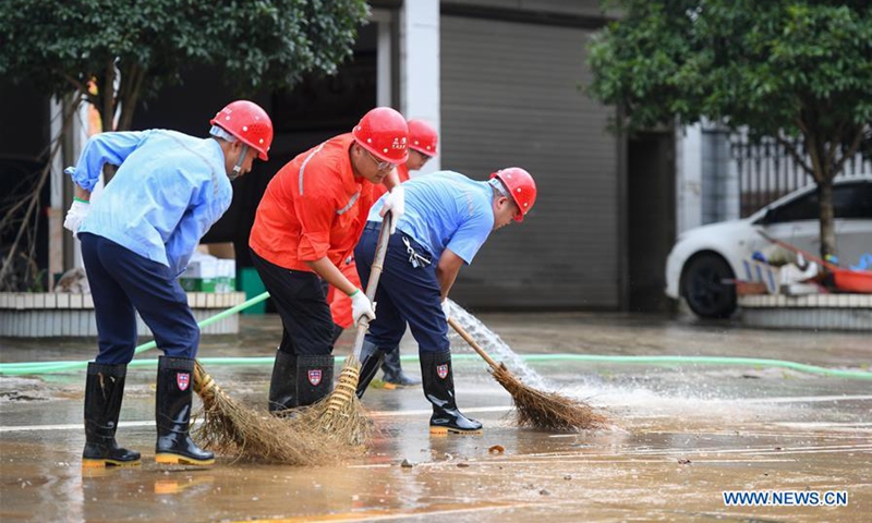 Pingjiang County in China's Hunan hit by torrential rains - Global Times
