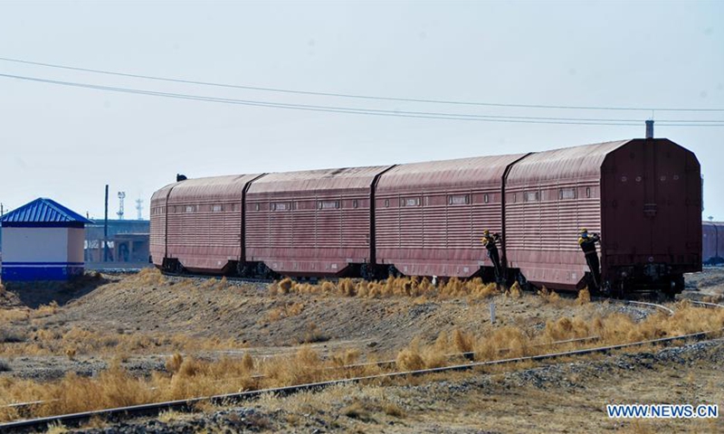 China-Mongolia border port sees cargo volume increases - Global Times