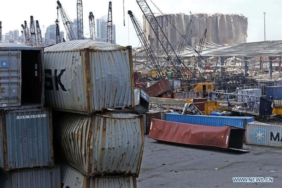 Aftermath of Beirut's blasts - Global Times