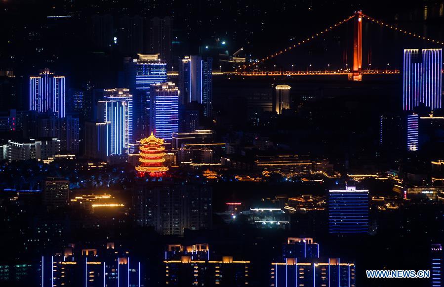 Night view of Wuhan - Global Times