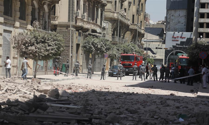 4 injured in building collapse in Cairo, Egypt - Global Times