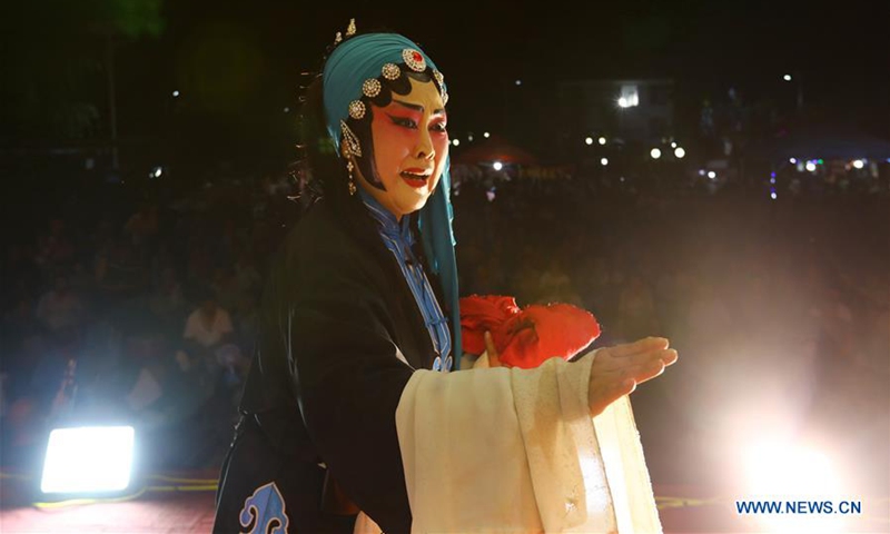Local Yu Opera troupe tours among villages in Anhui, E China - Global Times
