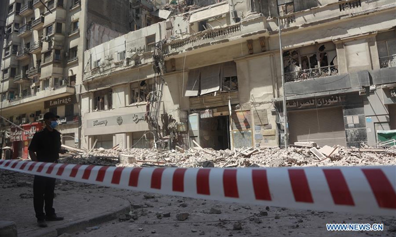 4 injured in building collapse in Cairo, Egypt - Global Times