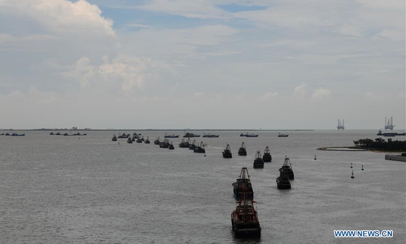 Ferry services in Qiongzhou Strait resume at noon - Global Times