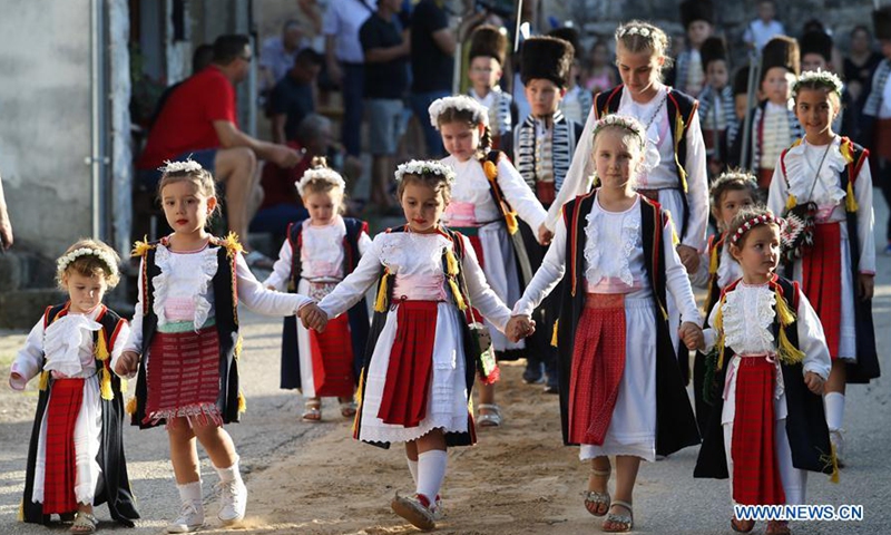 Children's Alka Tournament held in Brnaze, Croatia - Global Times