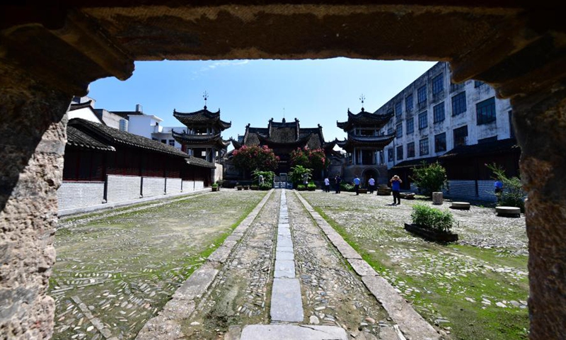 Ancient buildings in Jingziguan Township, C China - Global Times
