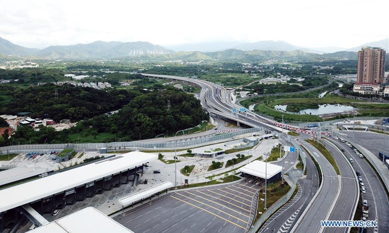 Liantang Port/Heung Yuen Wai Boundary Control Point at Hong Kong ...