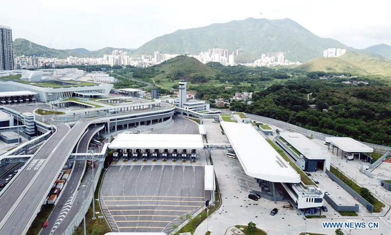Liantang Port/Heung Yuen Wai Boundary Control Point at Hong Kong ...