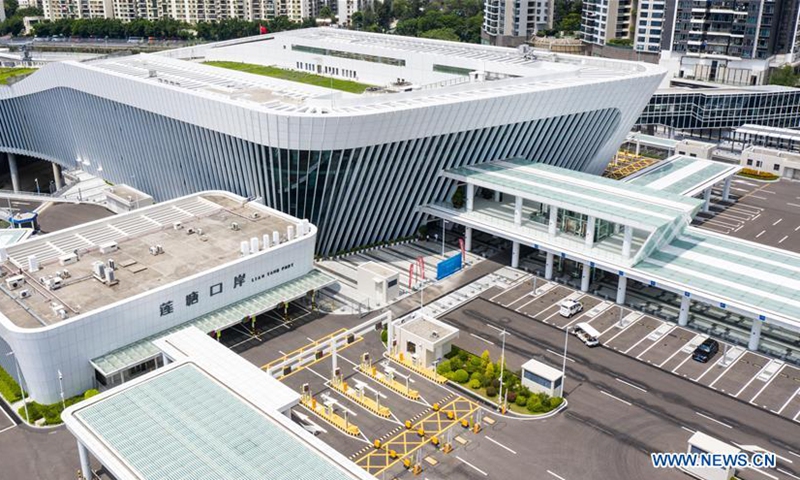 Liantang Port/Heung Yuen Wai Boundary Control Point at Hong Kong ...