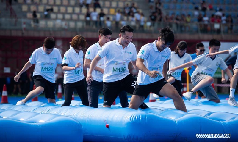 Competitors participate in festival competition in Macao - Global Times