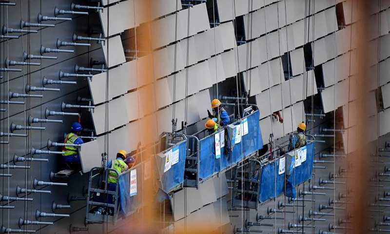 New building of Henan's sci-tech museum under construction in Zhengzhou ...