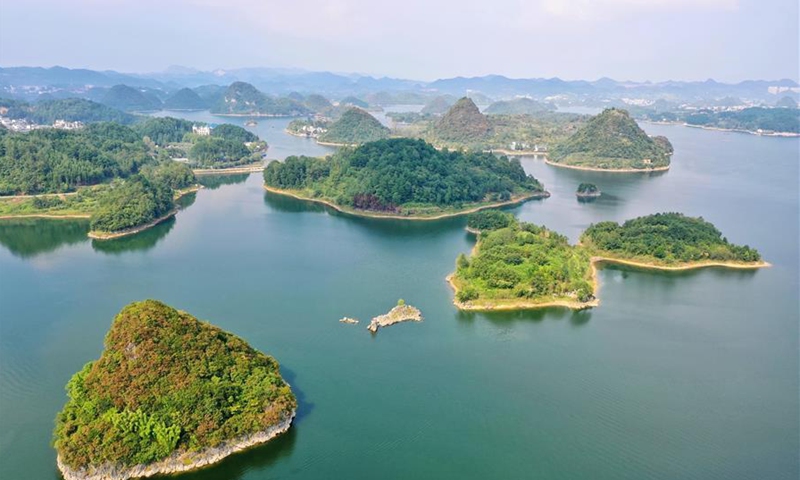View of Baihua Lake in Guiyang, Guizhou - Global Times