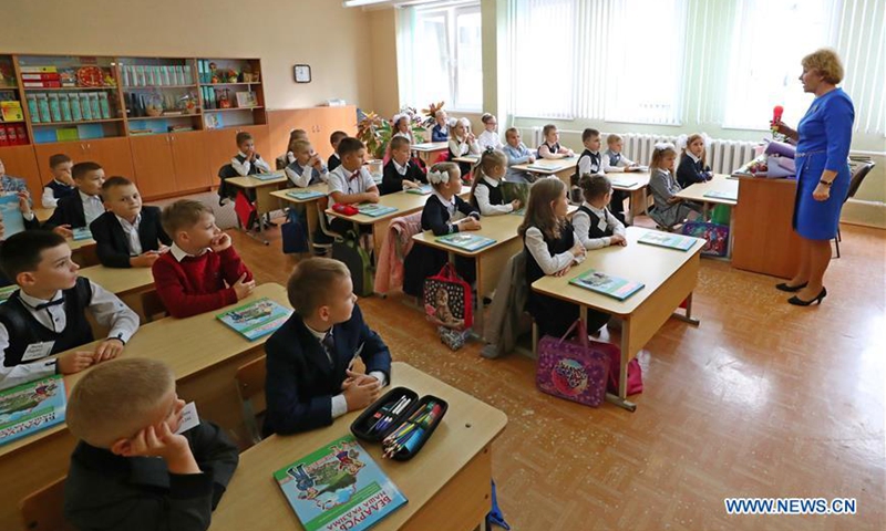 Students return to classrooms in Minsk, Belarus - Global Times