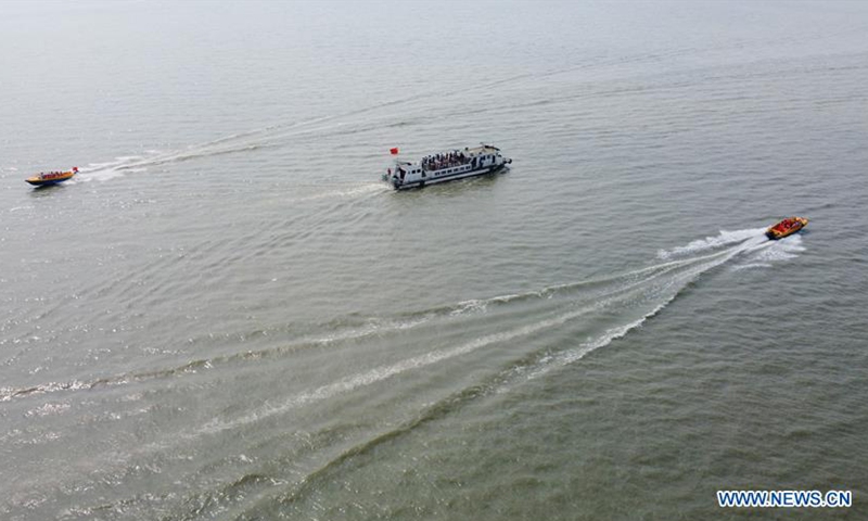 Mushan Island scenic area in Anhui reopens - Global Times