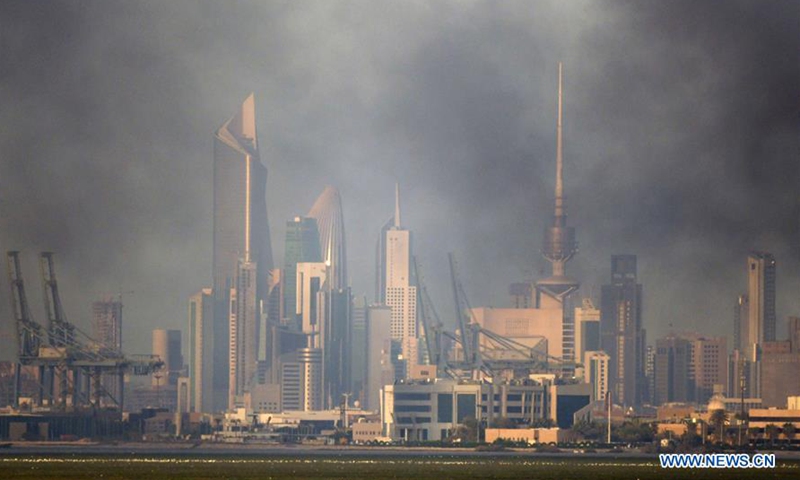 Fire erupts at Kuwait City's health zone - Global Times