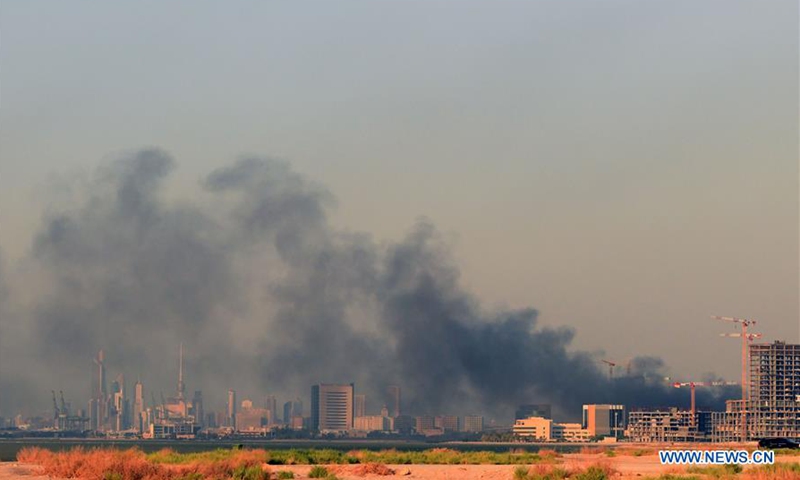 Fire erupts at Kuwait City's health zone - Global Times