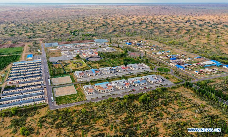 Kubuqi Desert in N China's Inner Mongolia turns green - Global Times