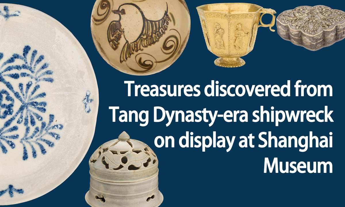 Treasures discovered from Tang Dynasty-era shipwreck on display at ...