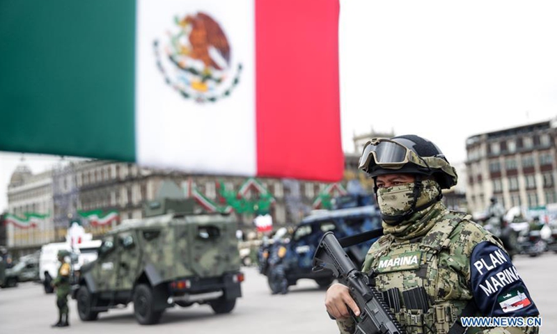 Military parade held to commemorate Mexico's Independence Day in Mexico ...
