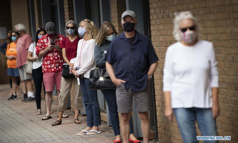 In-person early voting for US president begins in state of Virginia - Global Times