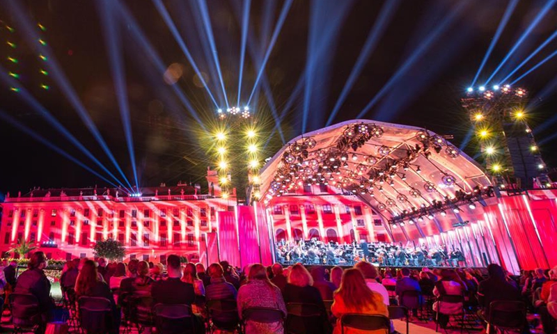 Summer Night Concert held at Schoenbrunn Palace in Austria - Global Times