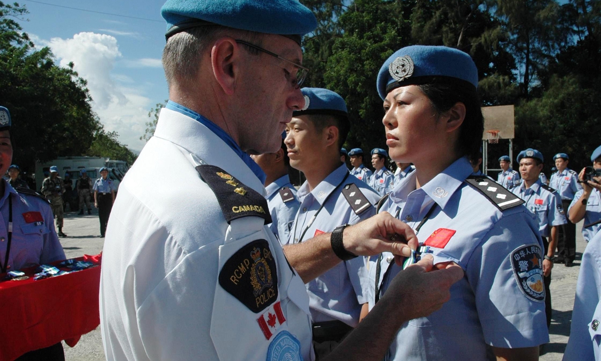 Chinese police participate in UN peacekeeping operations for 20th year ...