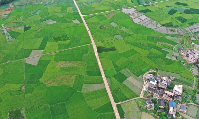 In pics: rural landscape of Pingle County in south China's Guangxi ...