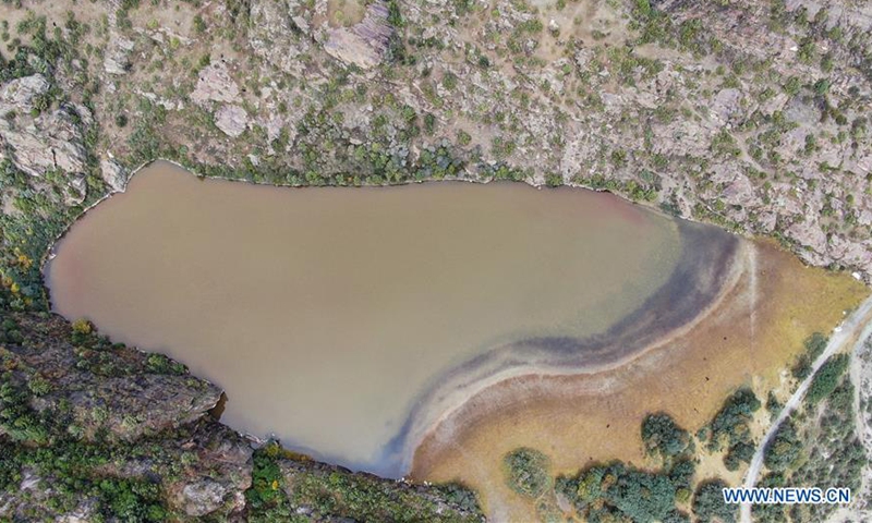 View of "three-colored lakes" in Tibet - Global Times